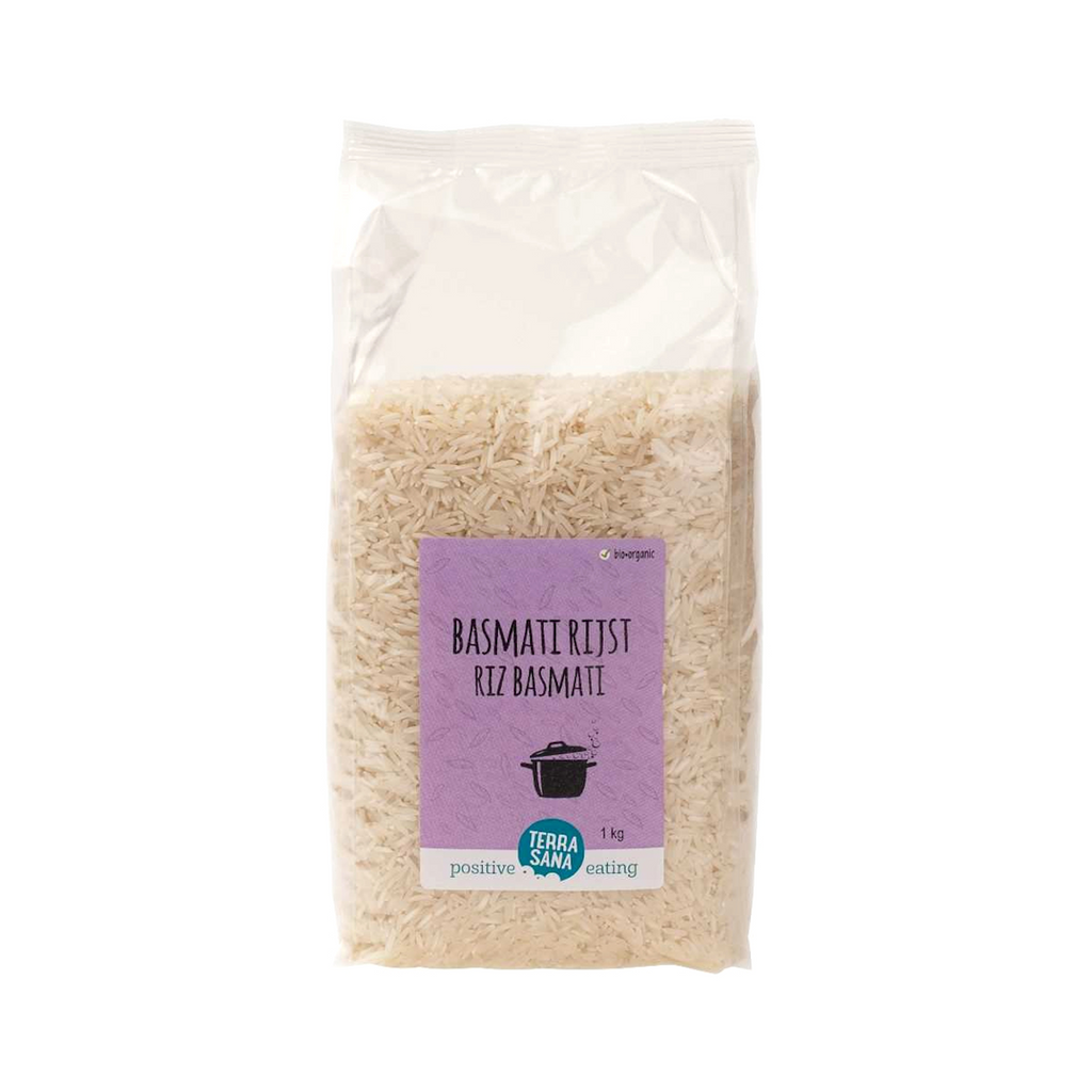 Basmatiris Vitt, 1 kg Eko – Gryningen