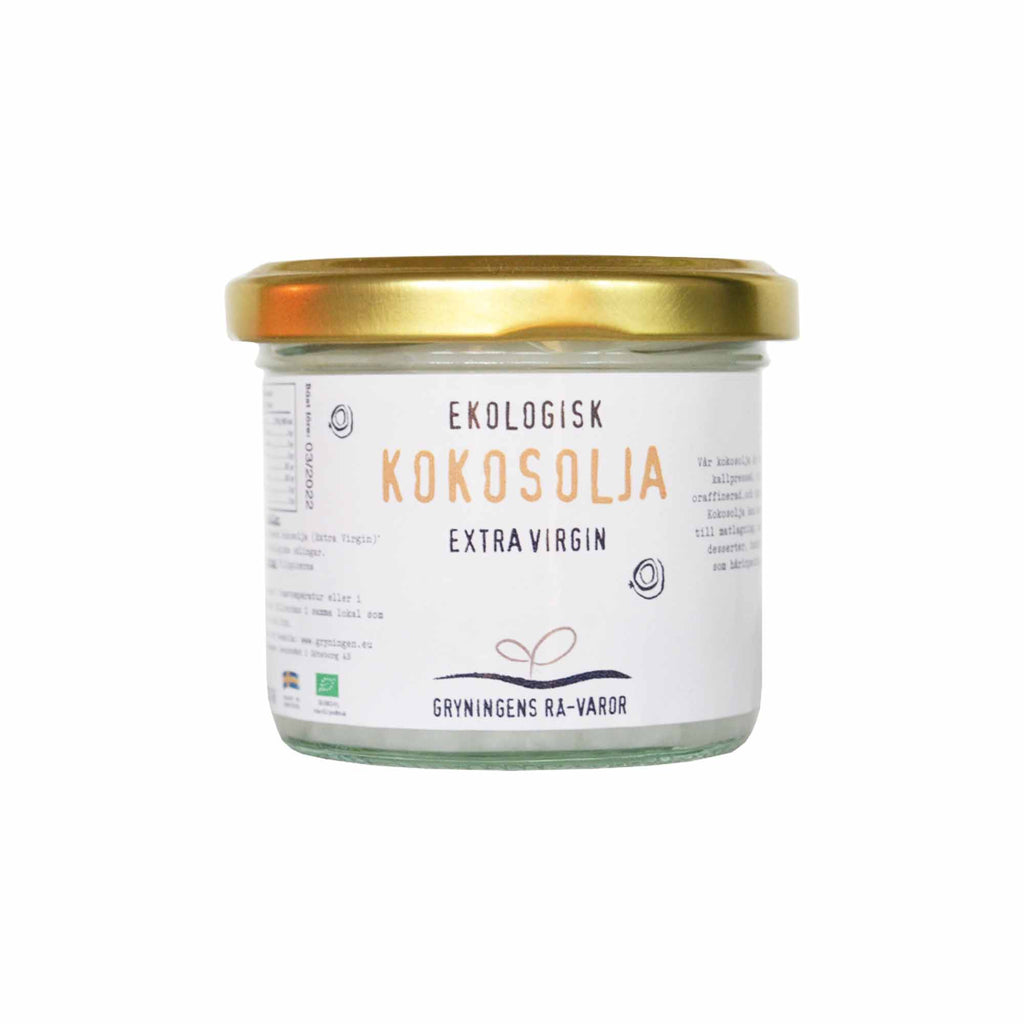 Kokosolja Extra Virgin, 100 g Eko – Gryningen