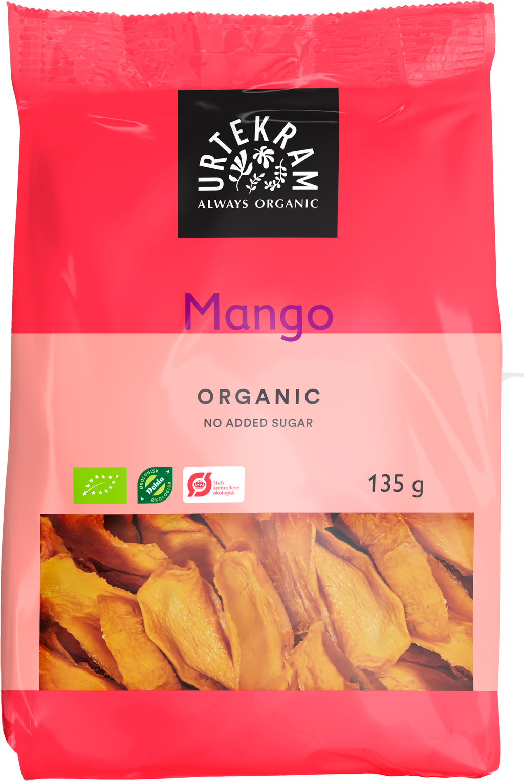 Torkad Mango, 135 g Eko – Gryningen